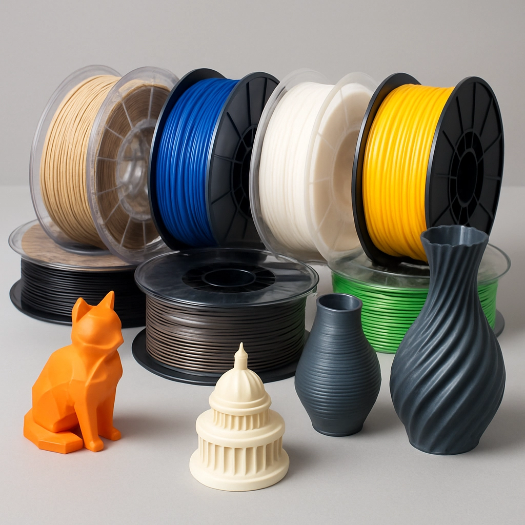 Exploring Different 3D Filament Materials: PLA, ABS, and Beyond - 3D ...